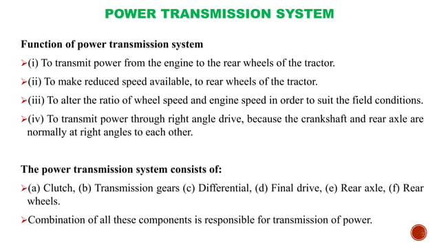 SYSTEMS OF IC ENGINE- Power transmission system.pptx | Dogs | Pets