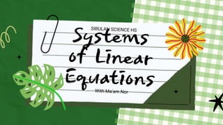 Categories of systems of linear equation.pptx