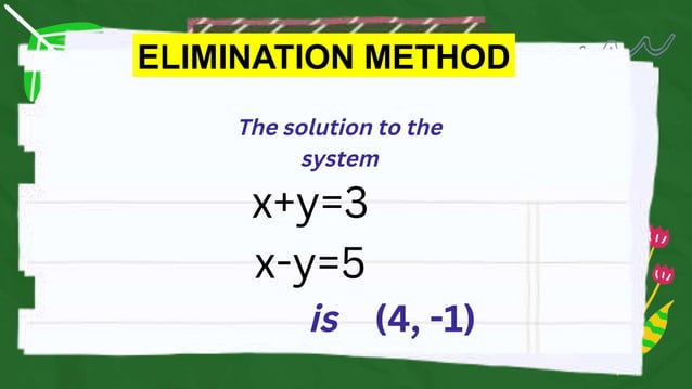 Categories of systems of linear equation.pptx | Physics | Science