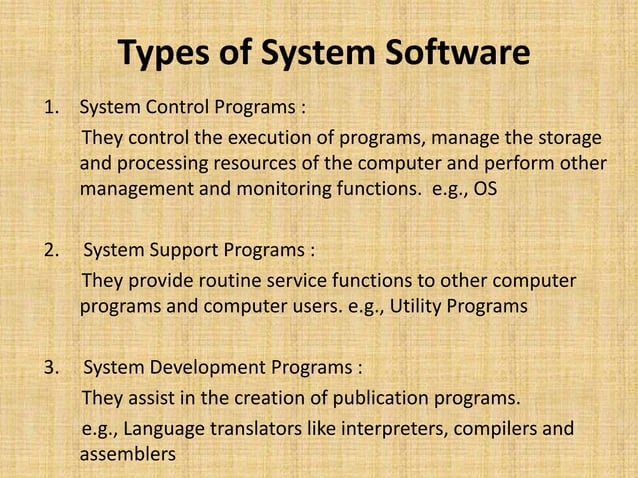System software | PPTX