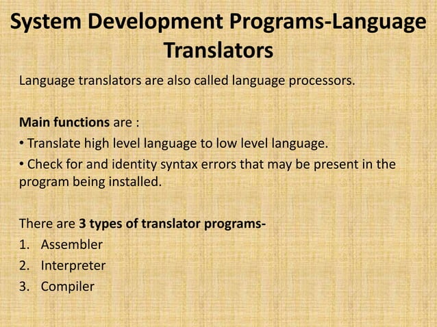 System software | PPTX