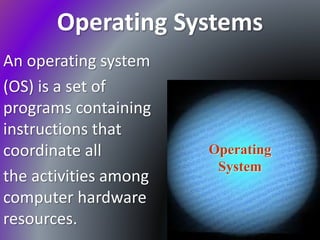 System software | PPTX | Operating Systems | Computer Software and Applications