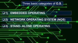 System software | PPTX | Operating Systems | Computer Software and Applications