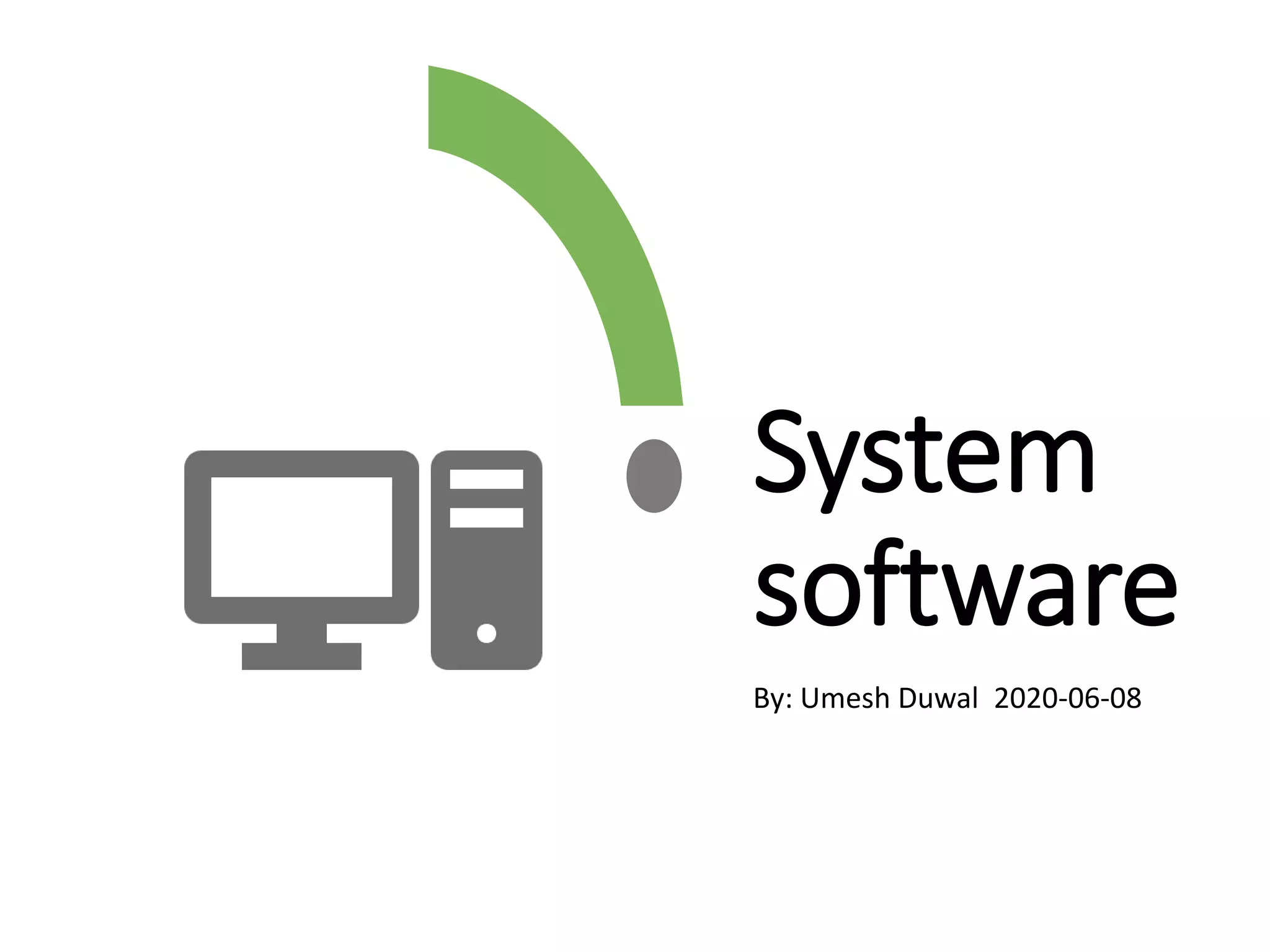System software | PPTX