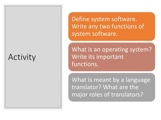 System software | PPTX