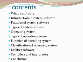 System software | PPT