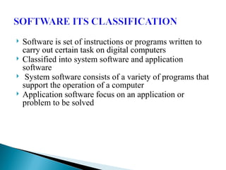 System Software introduction and SIC machine Architecture | PPT