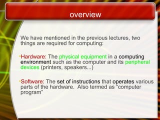 Systeem software and its types for beginners | PPT