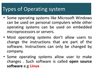 System software and its types | PPTX
