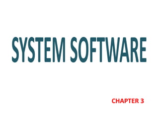 System software and its types | PPTX