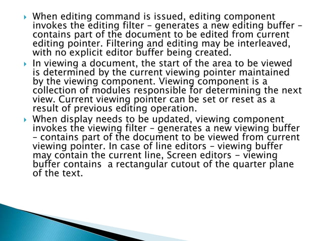 Text Editor in System software | PPTX