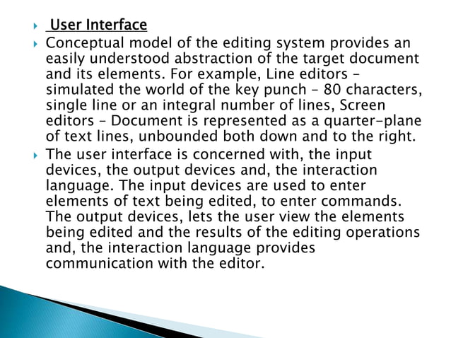 Text Editor in System software | PPTX