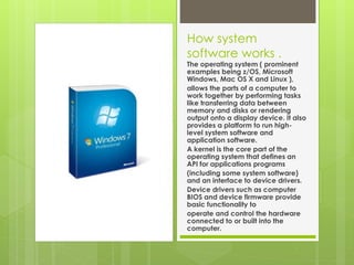 System software is creating a modern world | PPT