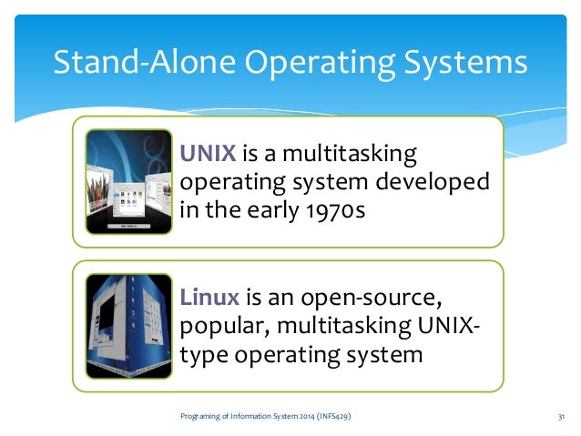 System software lecture infs429