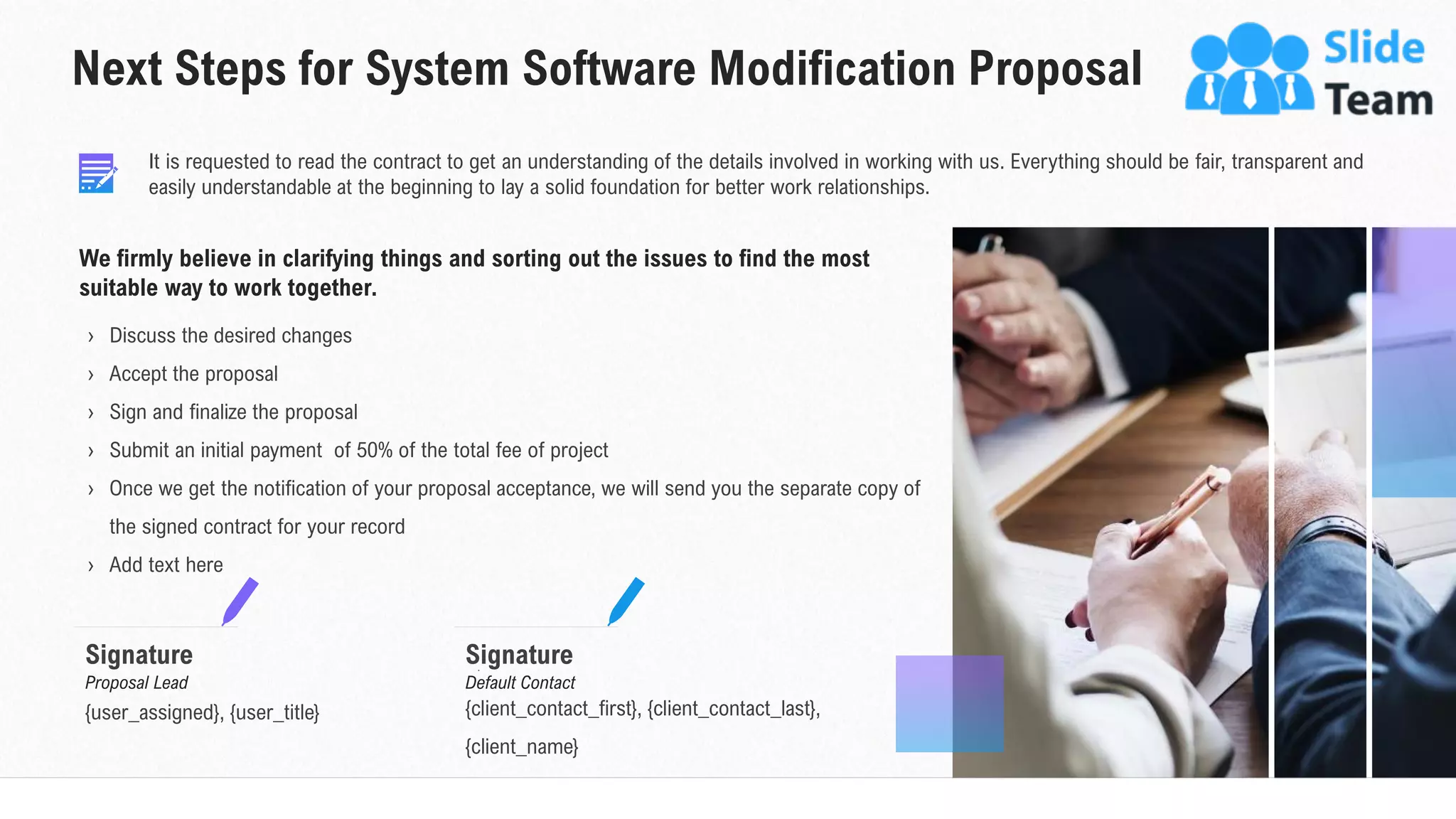 System Software Modification Proposal PowerPoint Presentation Slides | PDF