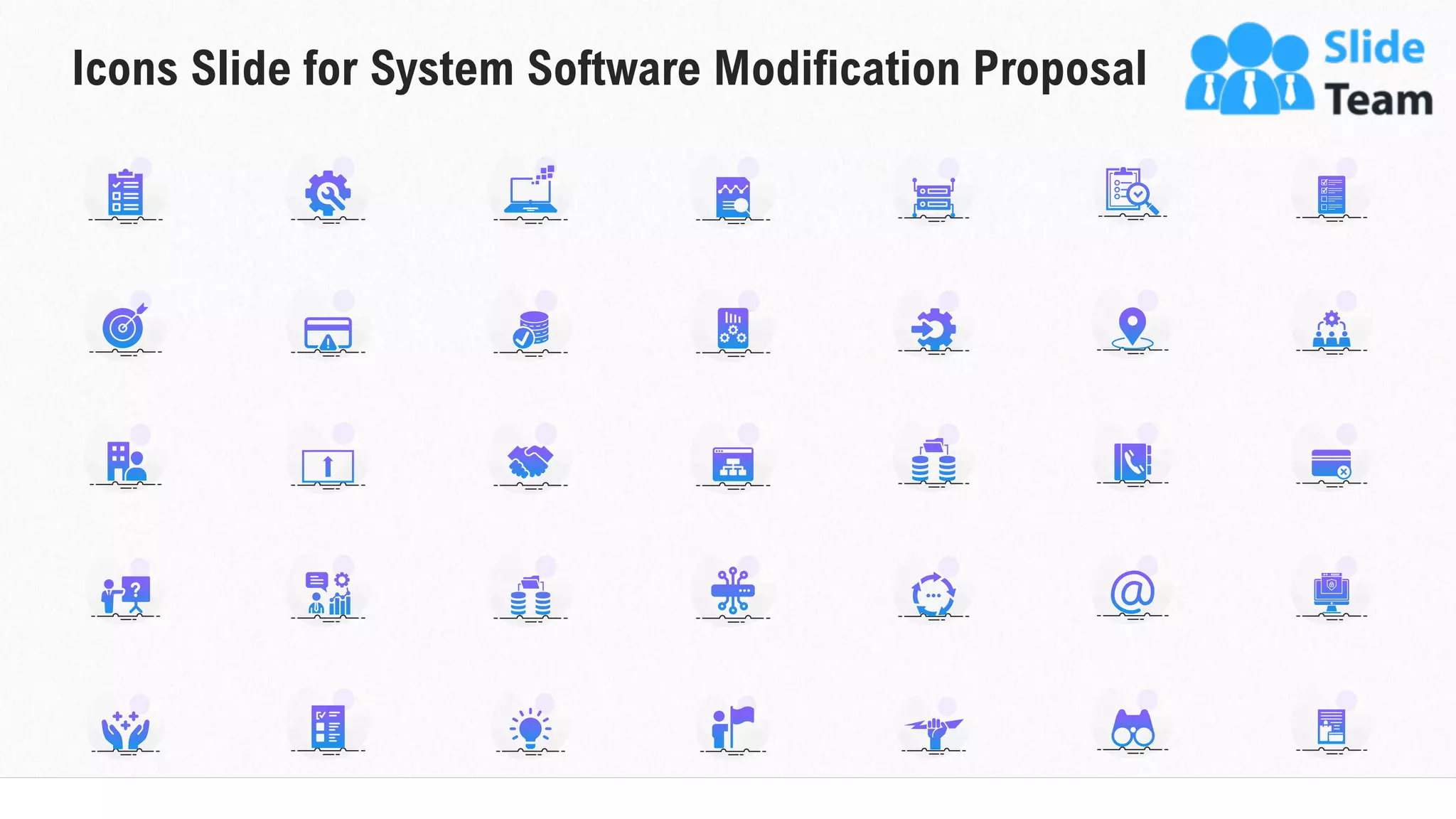 System Software Modification Proposal PowerPoint Presentation Slides | PPT