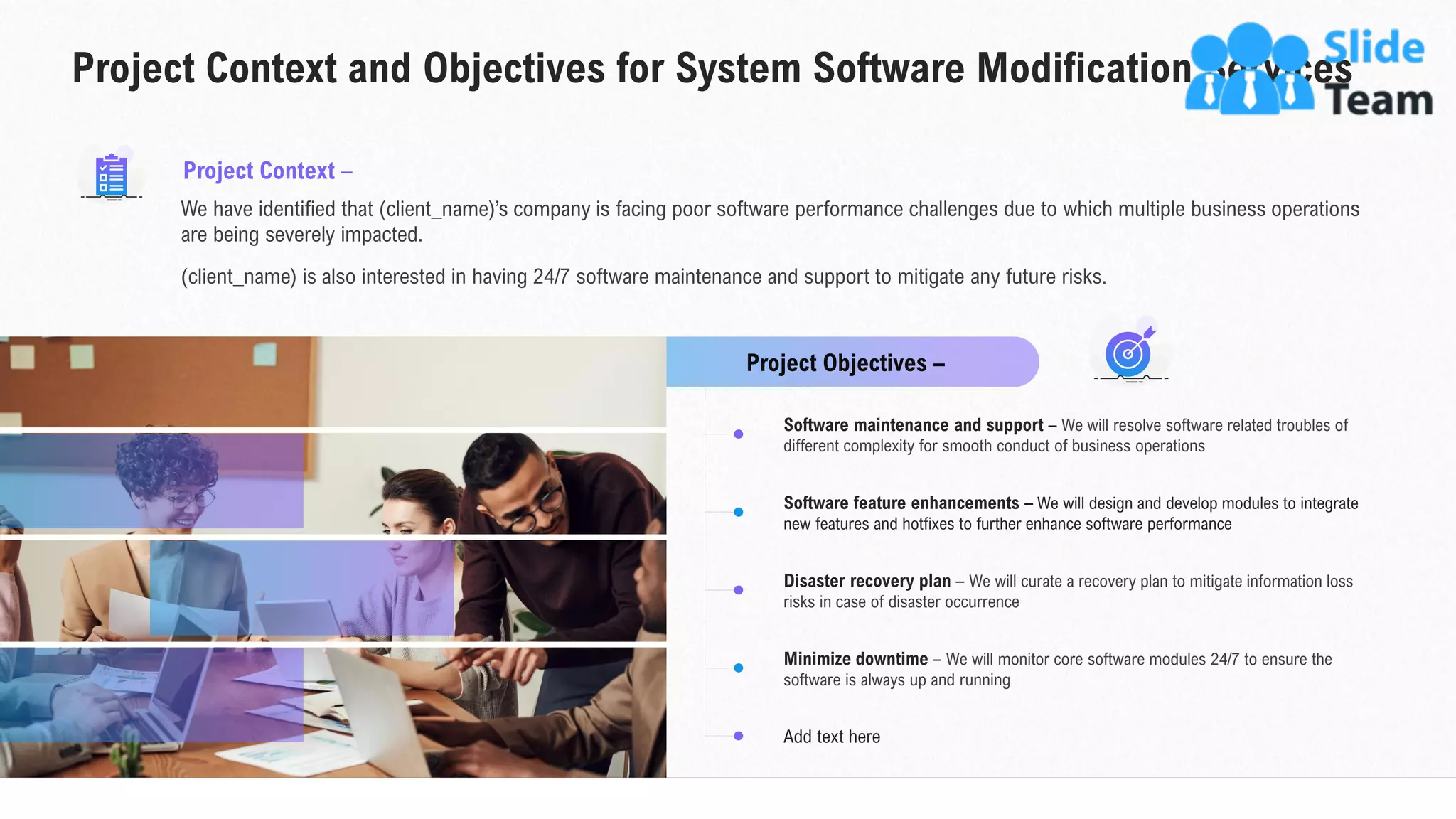 System Software Modification Proposal PowerPoint Presentation Slides | PDF