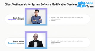 System Software Modification Proposal PowerPoint Presentation Slides | PDF
