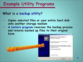 System software os system and utility ggood | PPT