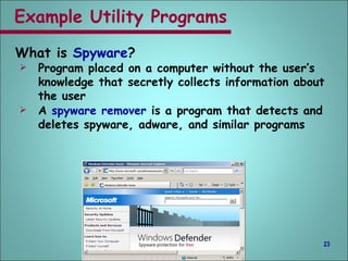 System software os system and utility ggood | PPT