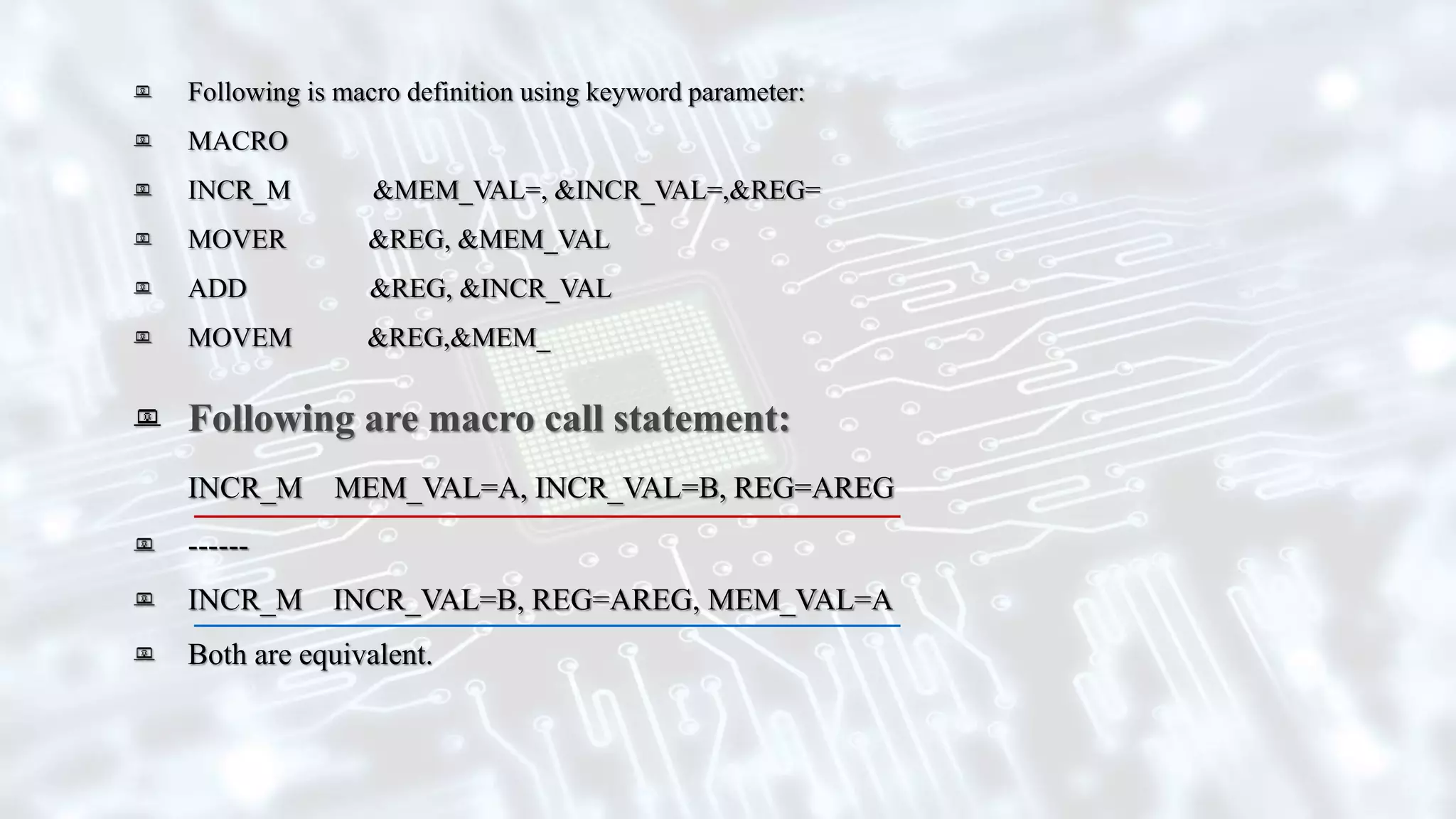 System Software Macro Expansionnested Macro Calls Pptx Programming Languages Computing
