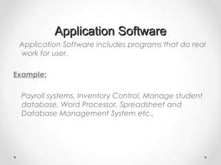 System Software vs.Application Software | PPT