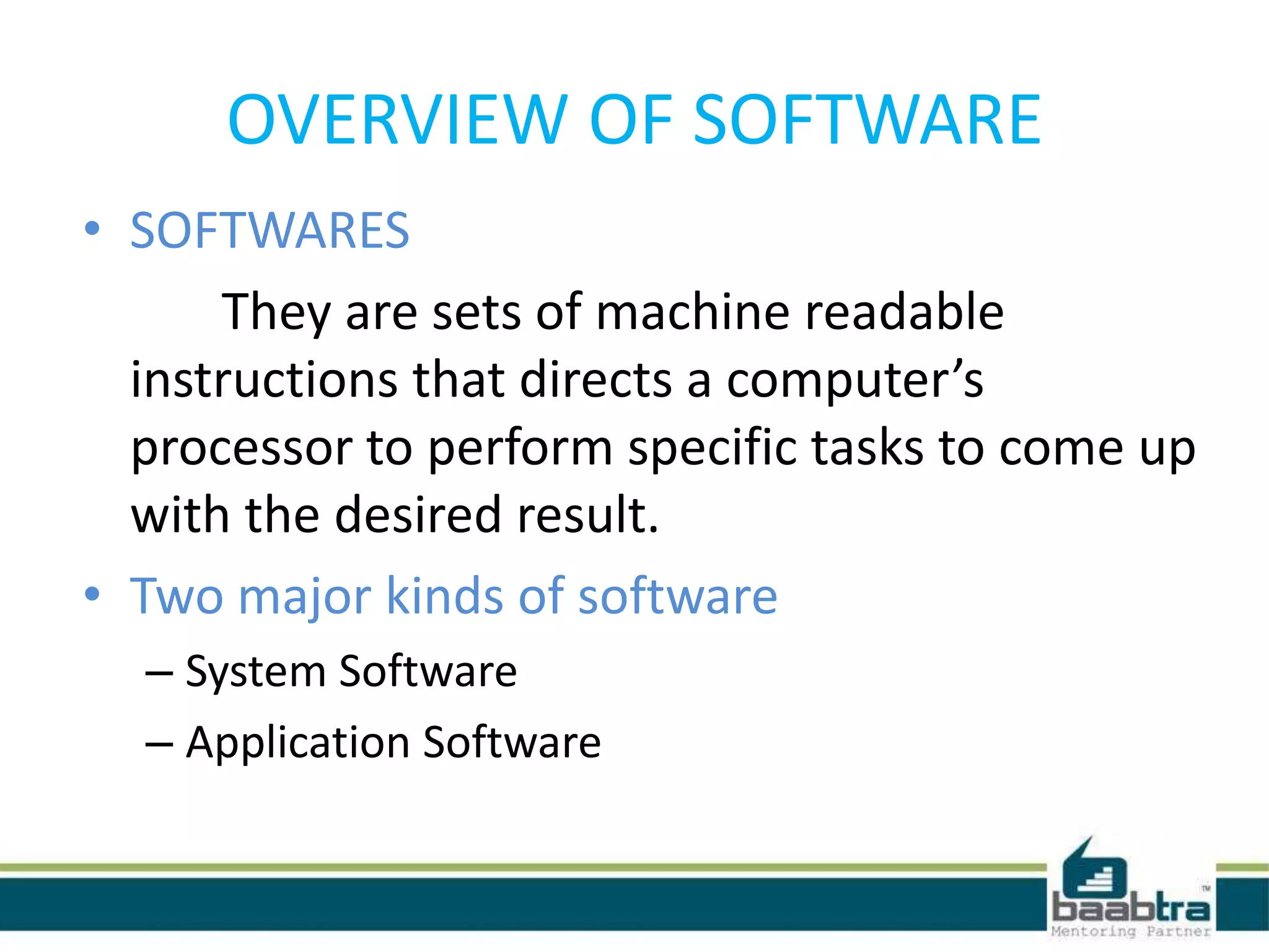 System software vs application software | PPTX