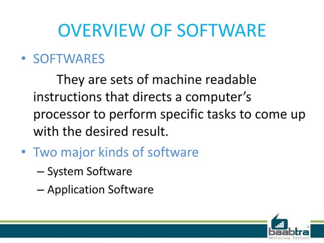 System software vs application software | PPTX