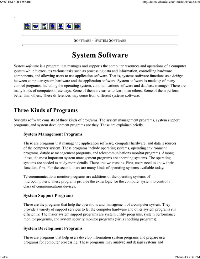 System software vt | PDF