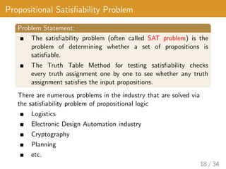 System Specification and Satisfiability problems | PDF