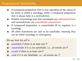 System Specification and Satisfiability problems | PPT