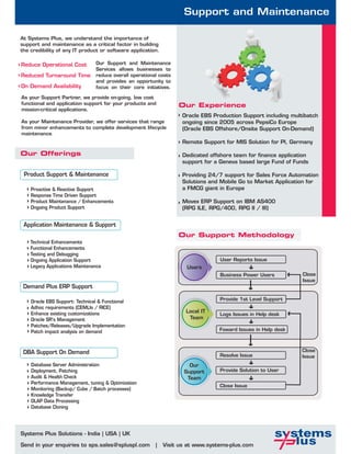 Systems Plus Solutions Brochure | PDF