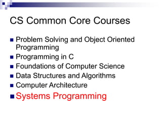 SystemsProgrammingCourse FSDFFSFDSDSDSFSFS | PPT