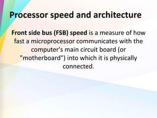 System's Specification | PPTX