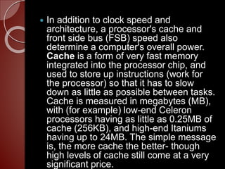 System’s specification | PPTX