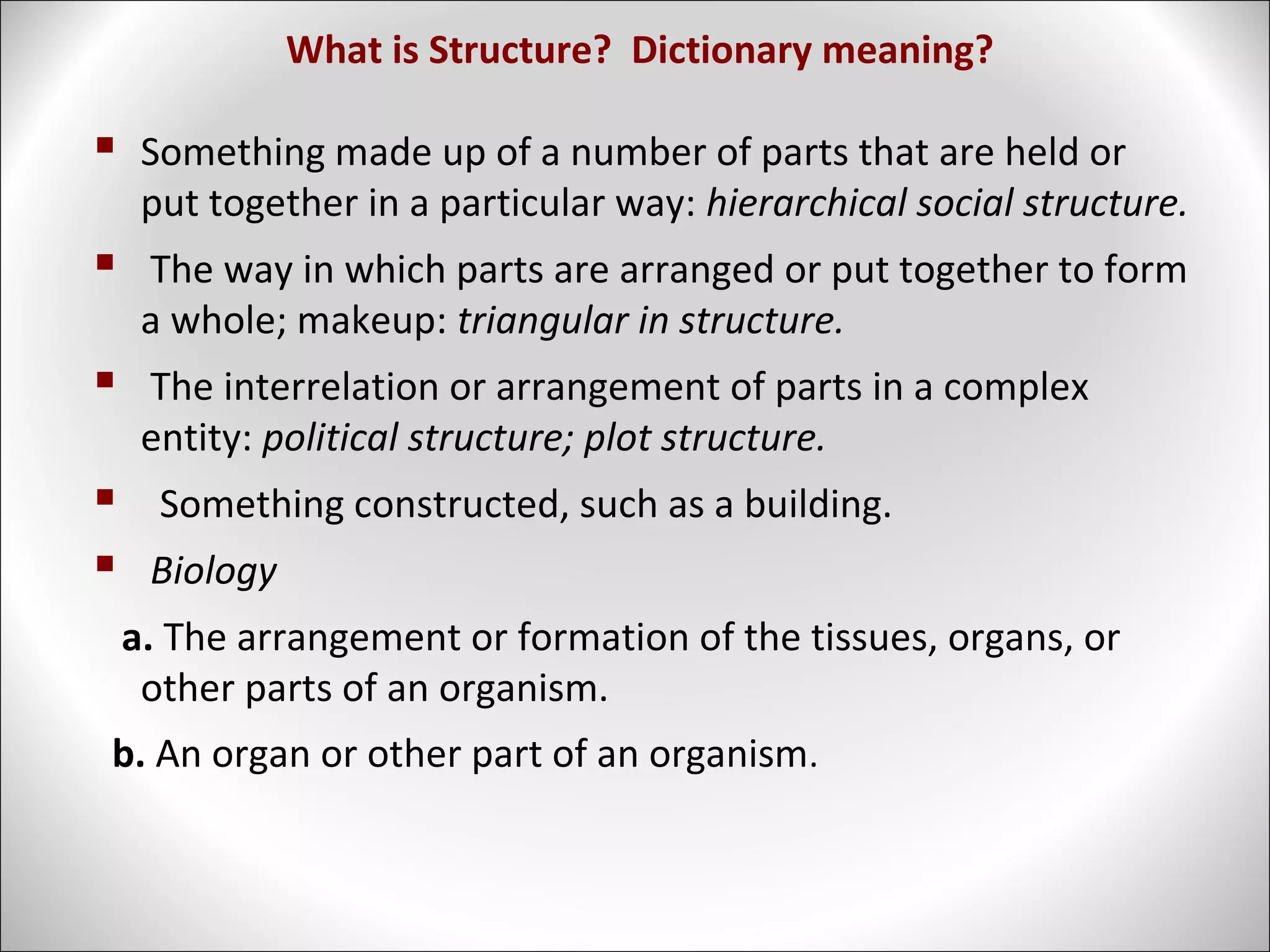 Systems & structural systems | PPT