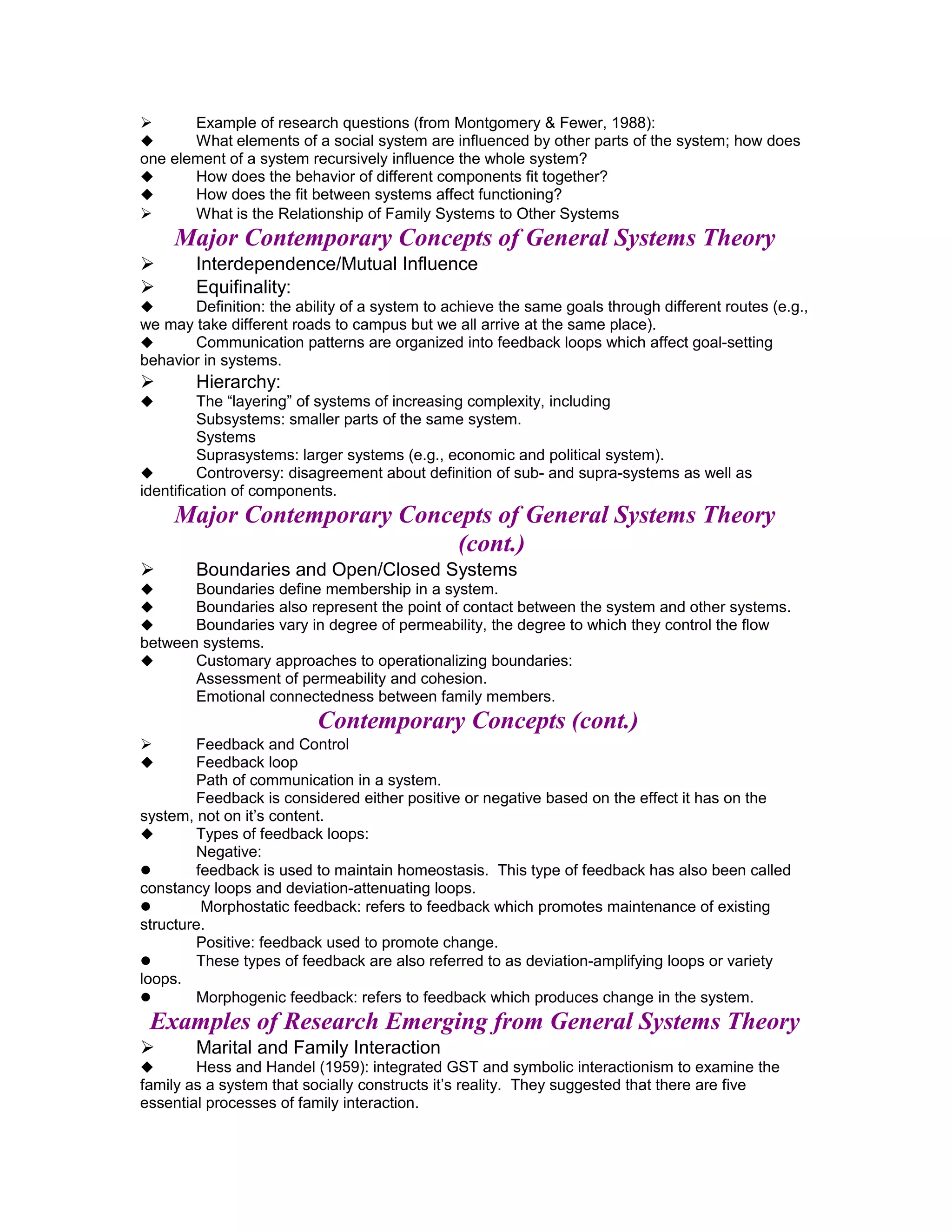 Systems theory, management function | DOC | Science