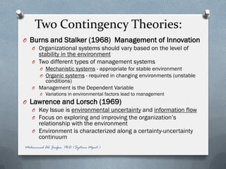 Systems theory in a Summary | PDF
