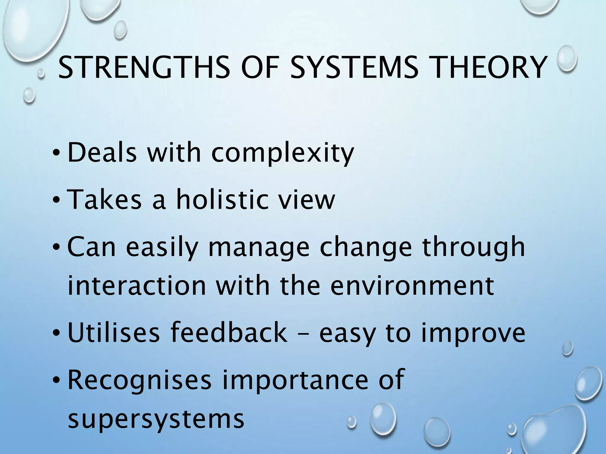 Systems theory | PPTX