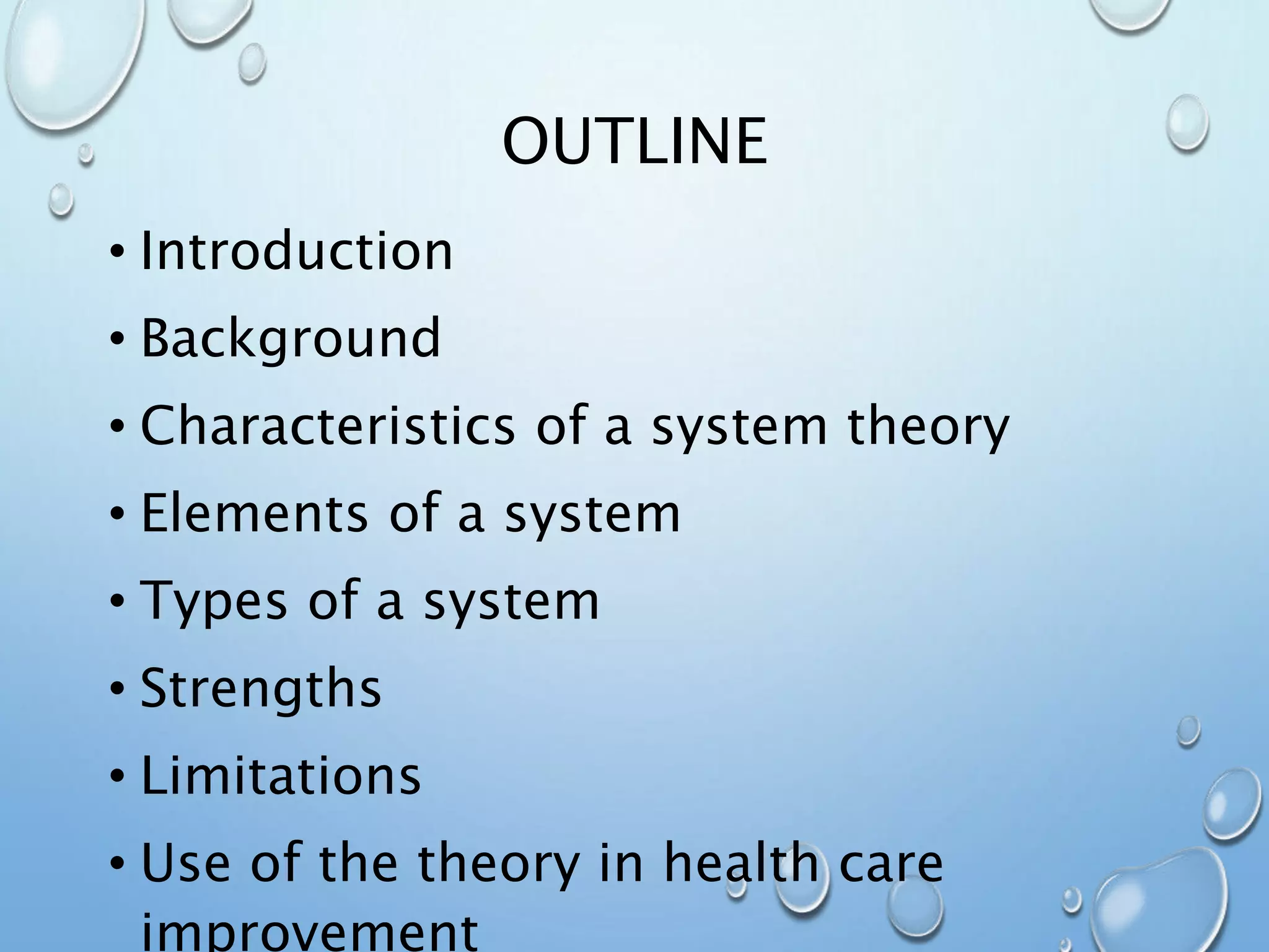 Systems theory | PPTX