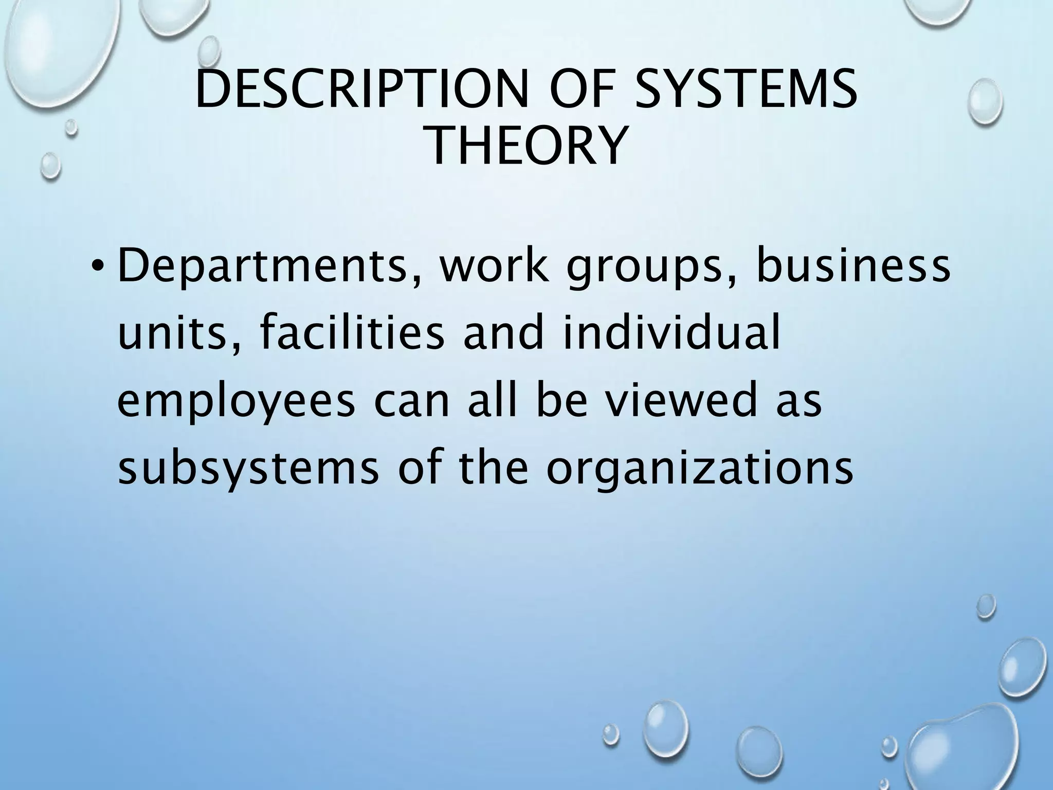Systems theory | PPTX