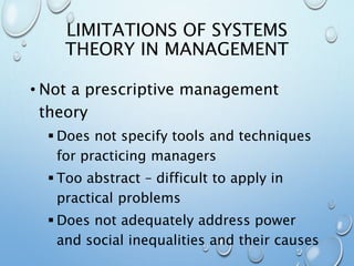 Systems theory | PPTX