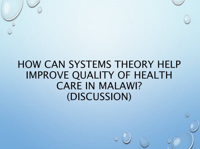 Systems theory | PPTX | Business | Business and Finance