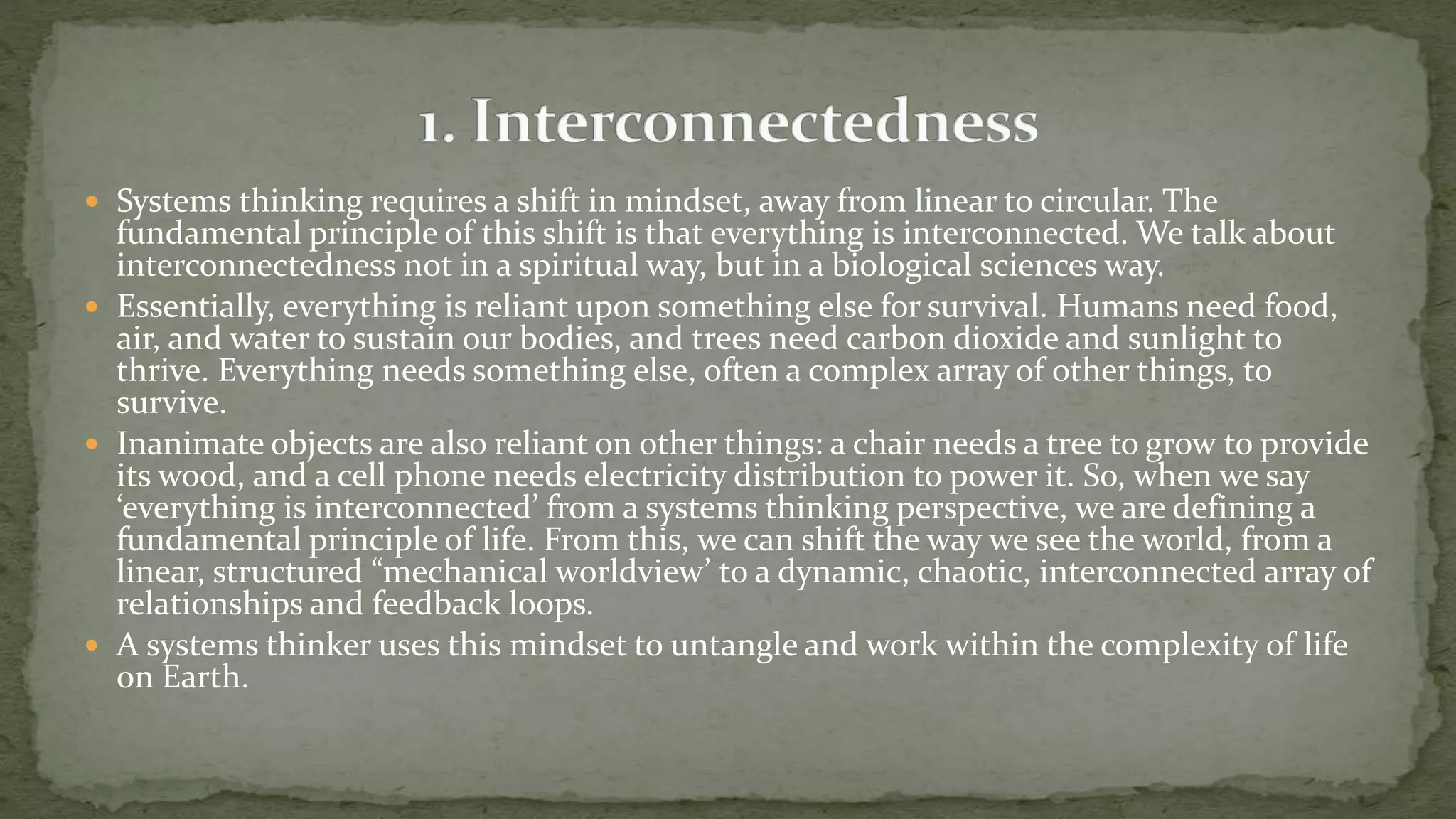 Systems thinking diagrams | PPTX