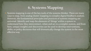 Systems thinking diagrams | PPT