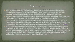 Systems thinking diagrams | PPTX