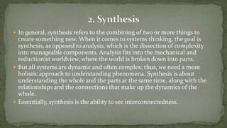 Systems thinking diagrams | PPT