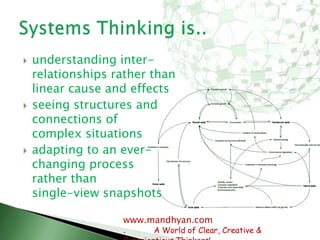 Systems Thinking with Peter Senge & Raju Mandhyan | PPTX