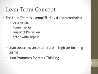 Systems thinking and high performing teams | PPTX