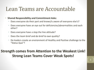 Systems thinking and high performing teams | PPTX